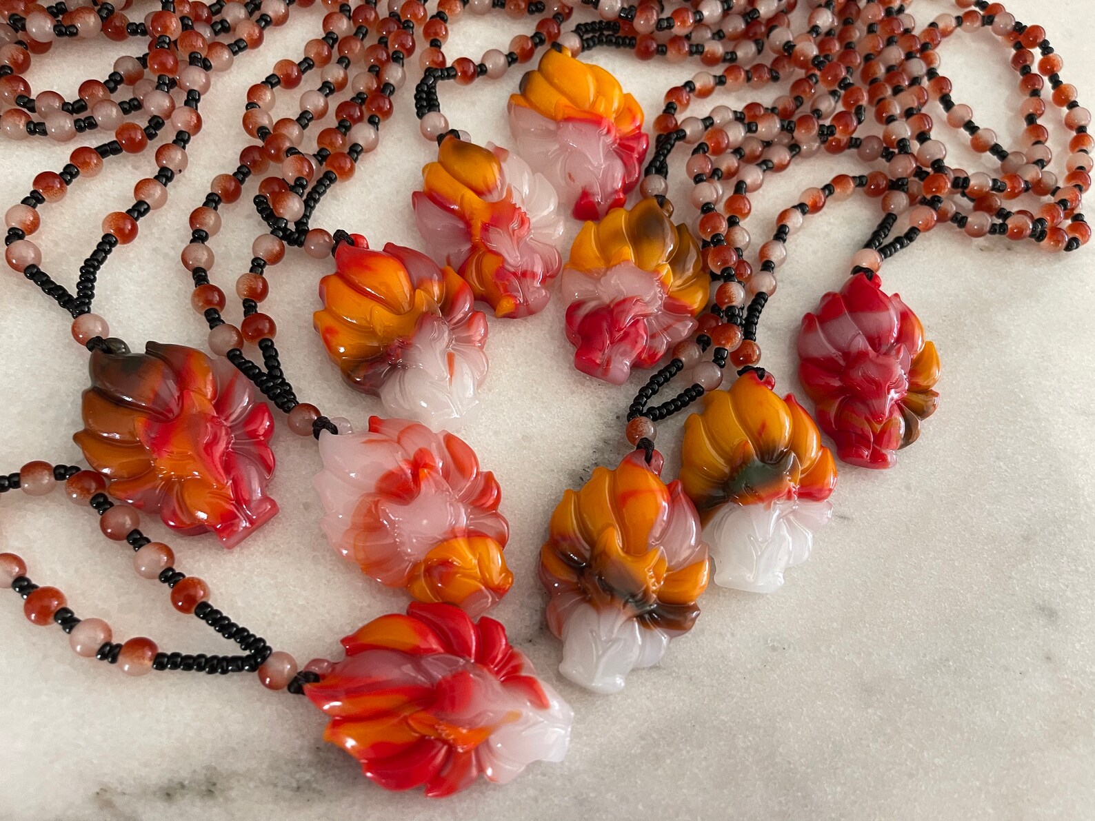 Jade Fox Pendant - Etsy