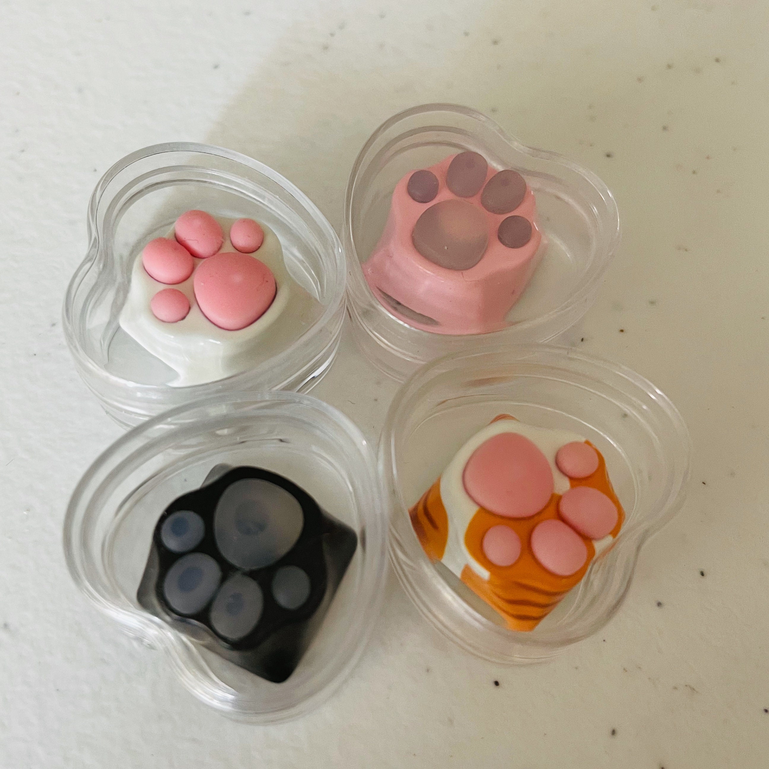 Soft Kitty Paw Key Cap - Etsy
