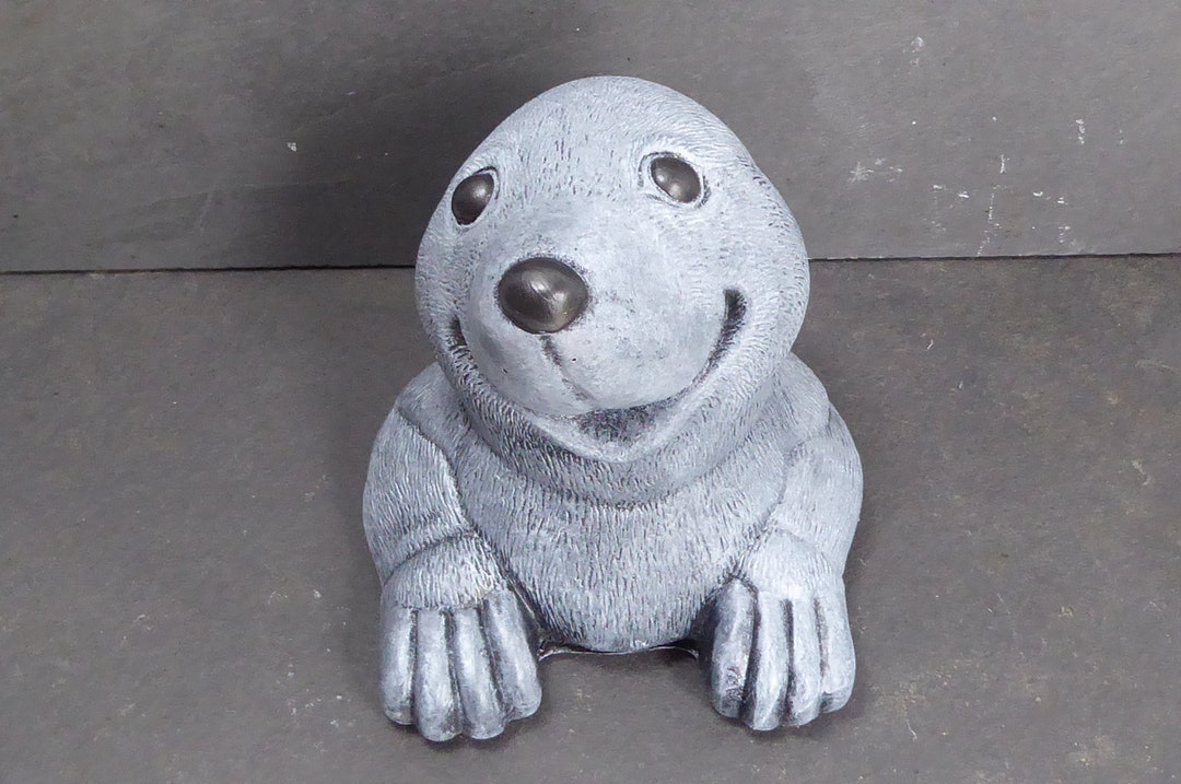 Weathered Effect Cheeky Mole Cast Stone Garden Ornament 12cm Tall - Etsy UK