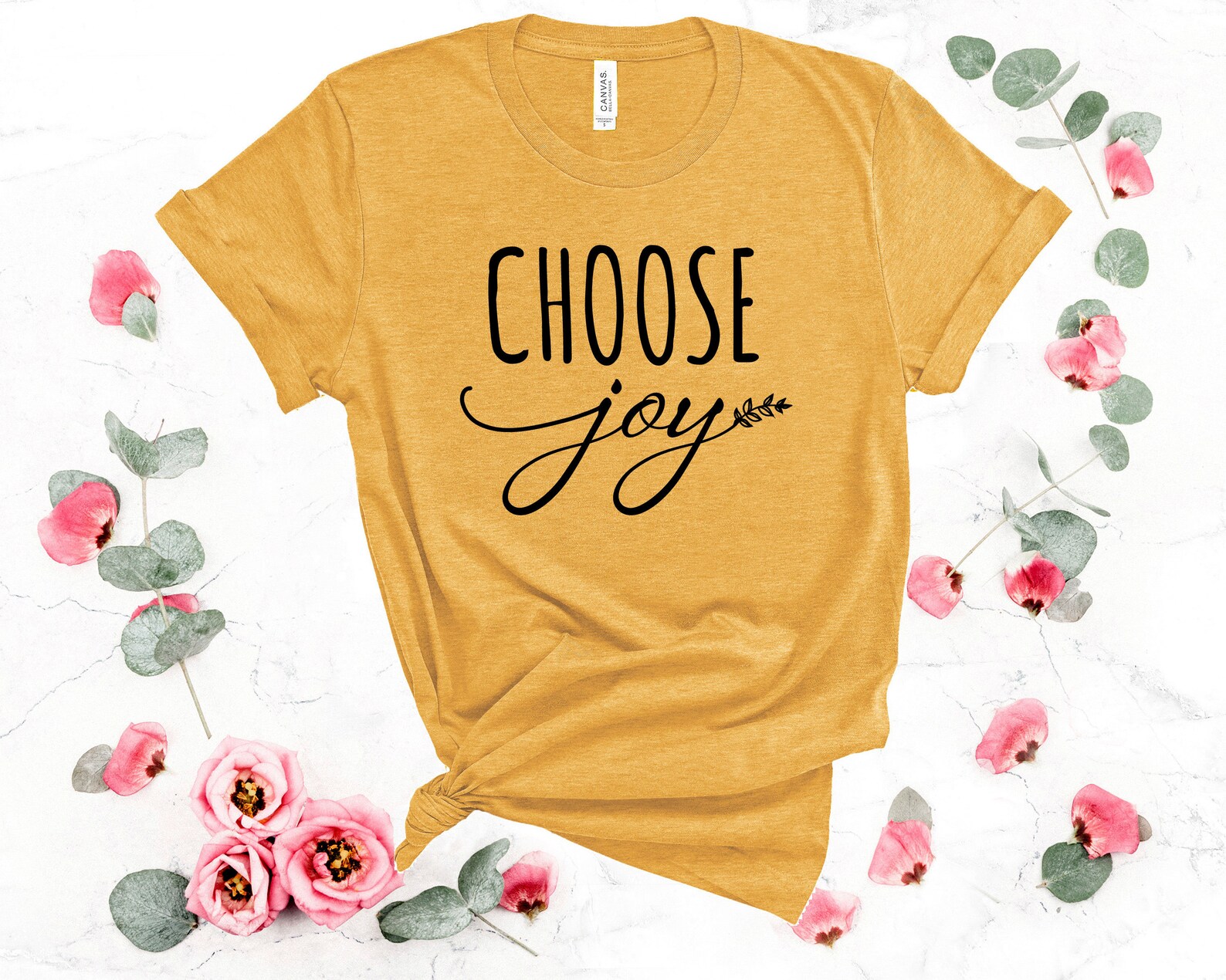 Choose Joy Shirt, Women's Choose Joy Tee, Christian Worship Shirt ...