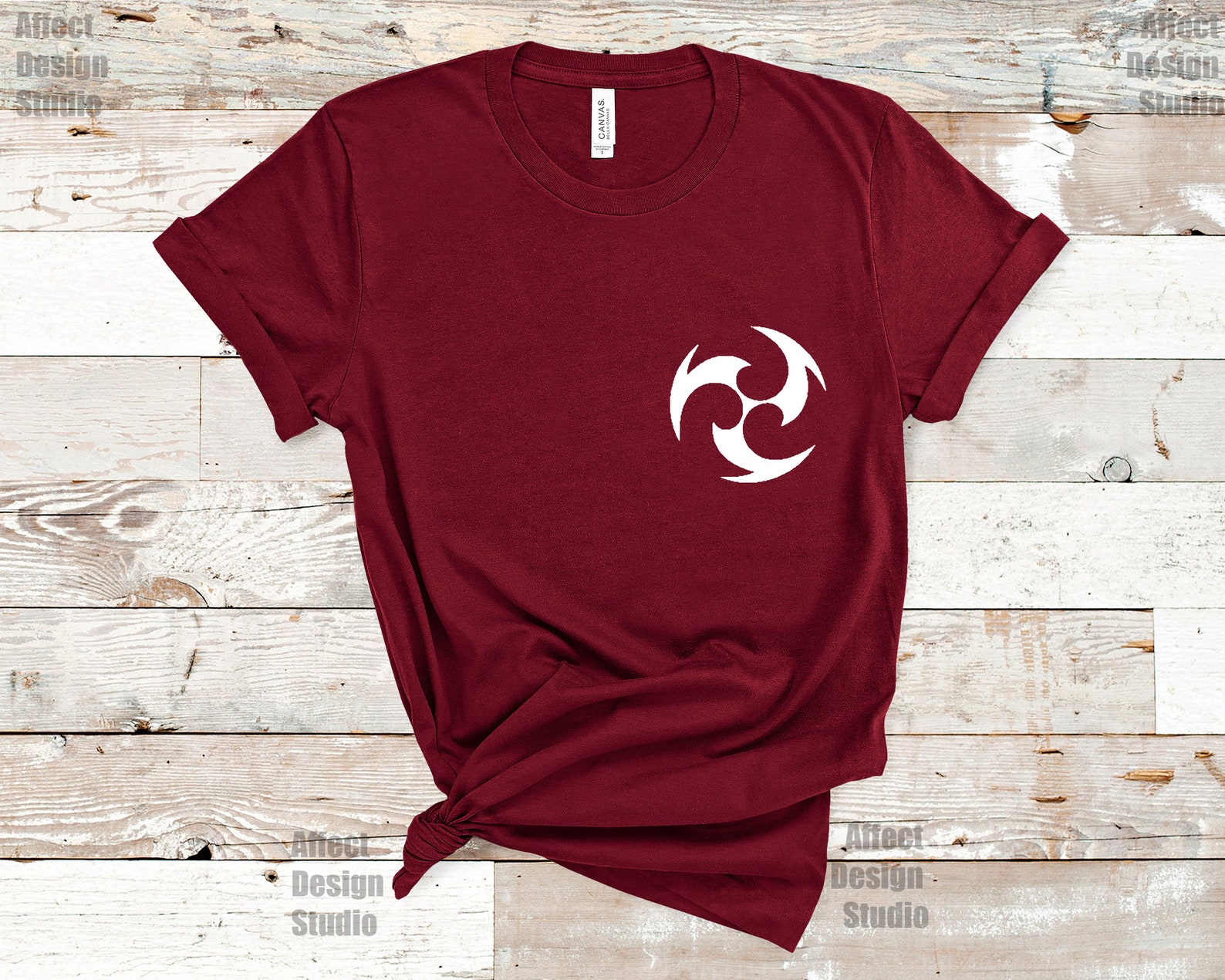 Genshin Impact Elements Pocket Shirt Anemo Cryo Dendro - Etsy