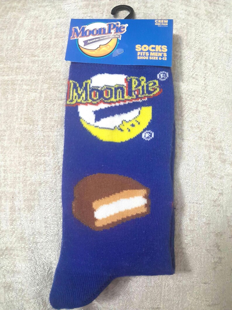 Moon Pie Logo Socks - Etsy