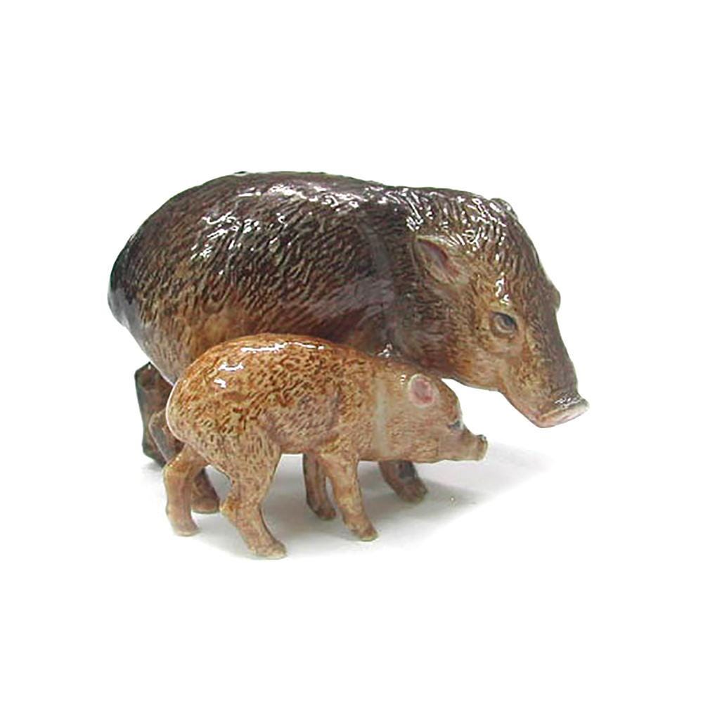 Northern Rose Javelina & Baby Animal - Handmade Home Decor Animal ...
