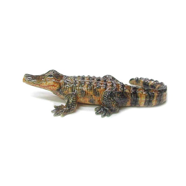 Alligator Figurine - Etsy