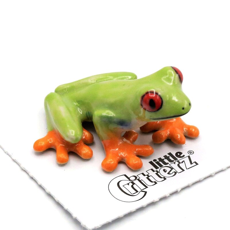 Porcelain Frog - Etsy