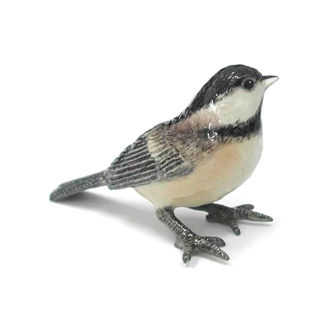 Northern Rose Black-capped Chickadee - Handmade Home Decor Reptile ...