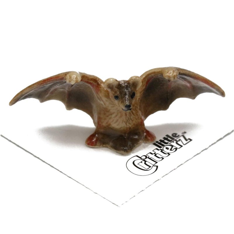 Brown Bat Miniature - Etsy