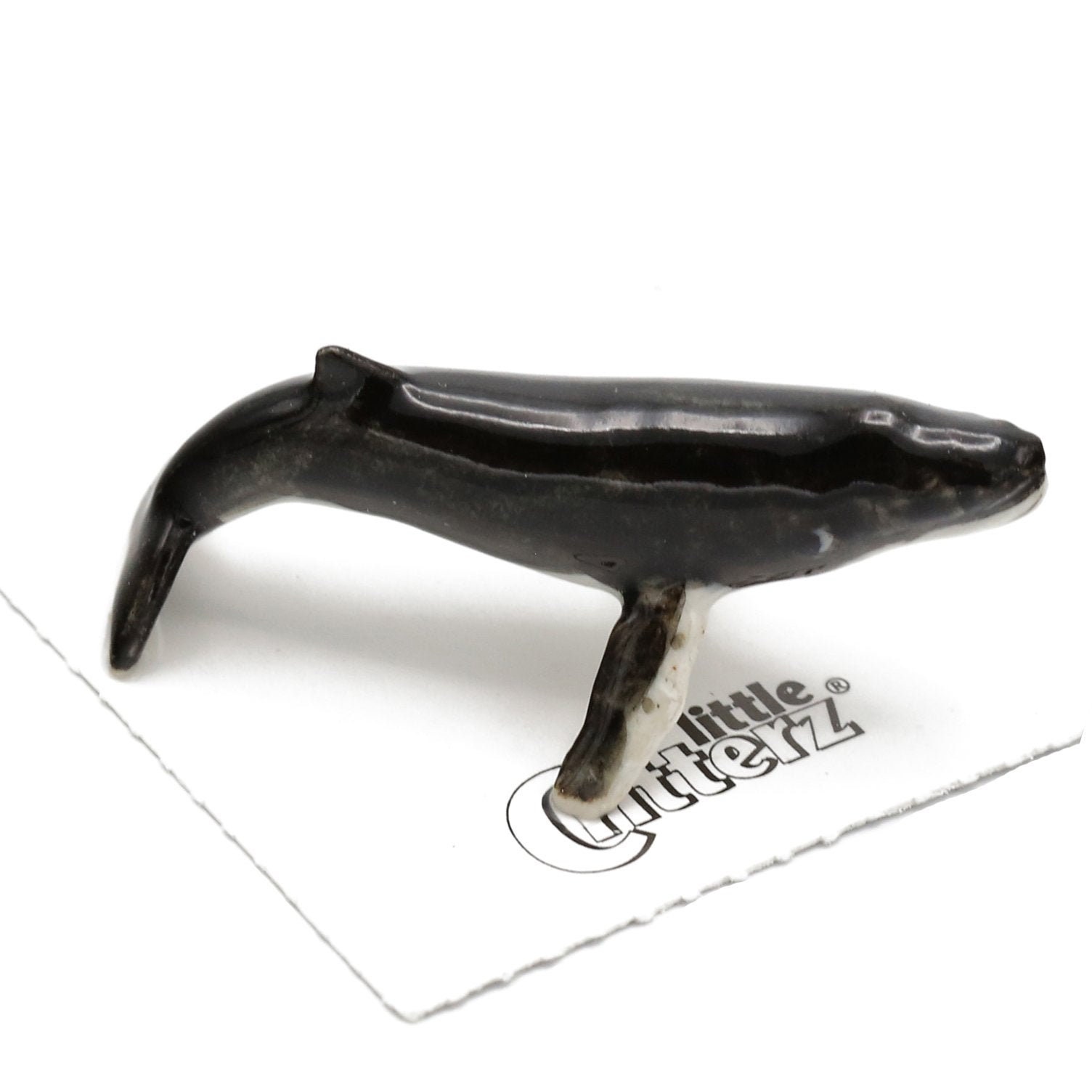 Miniatures Mini humpback whale figurine VERY SMALL Dollhouse Making ...