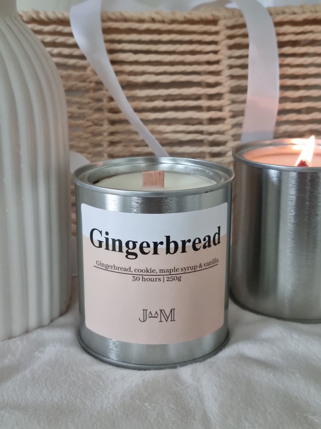 Gingerbread Candle. Candle. Candle Gift. Autumn Candle. Gingerbread Wax ...