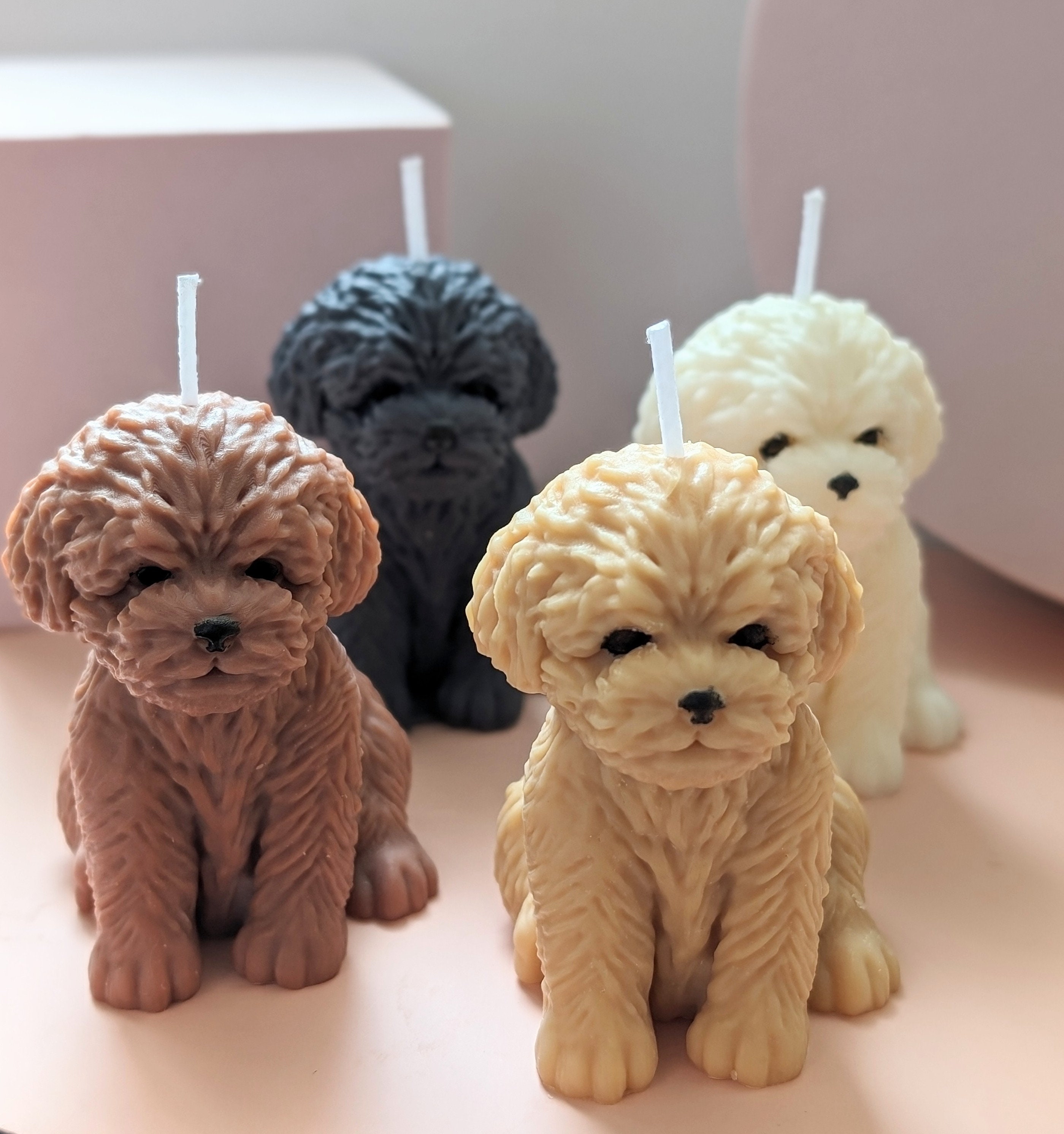 Candle. Candles. Christmas Candle. Christmas Gift. Dog Candle. Candle ...