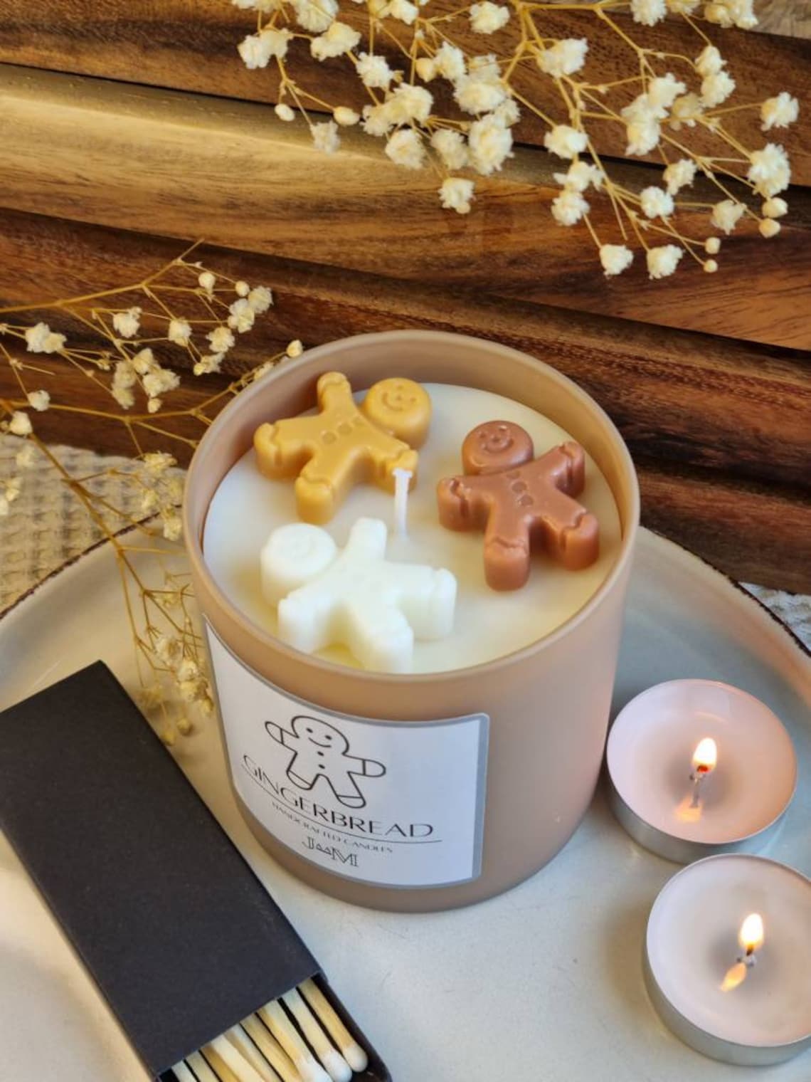 Gingerbread Candle. Candle. Candle Gift. Autumn Candle. - Etsy UK