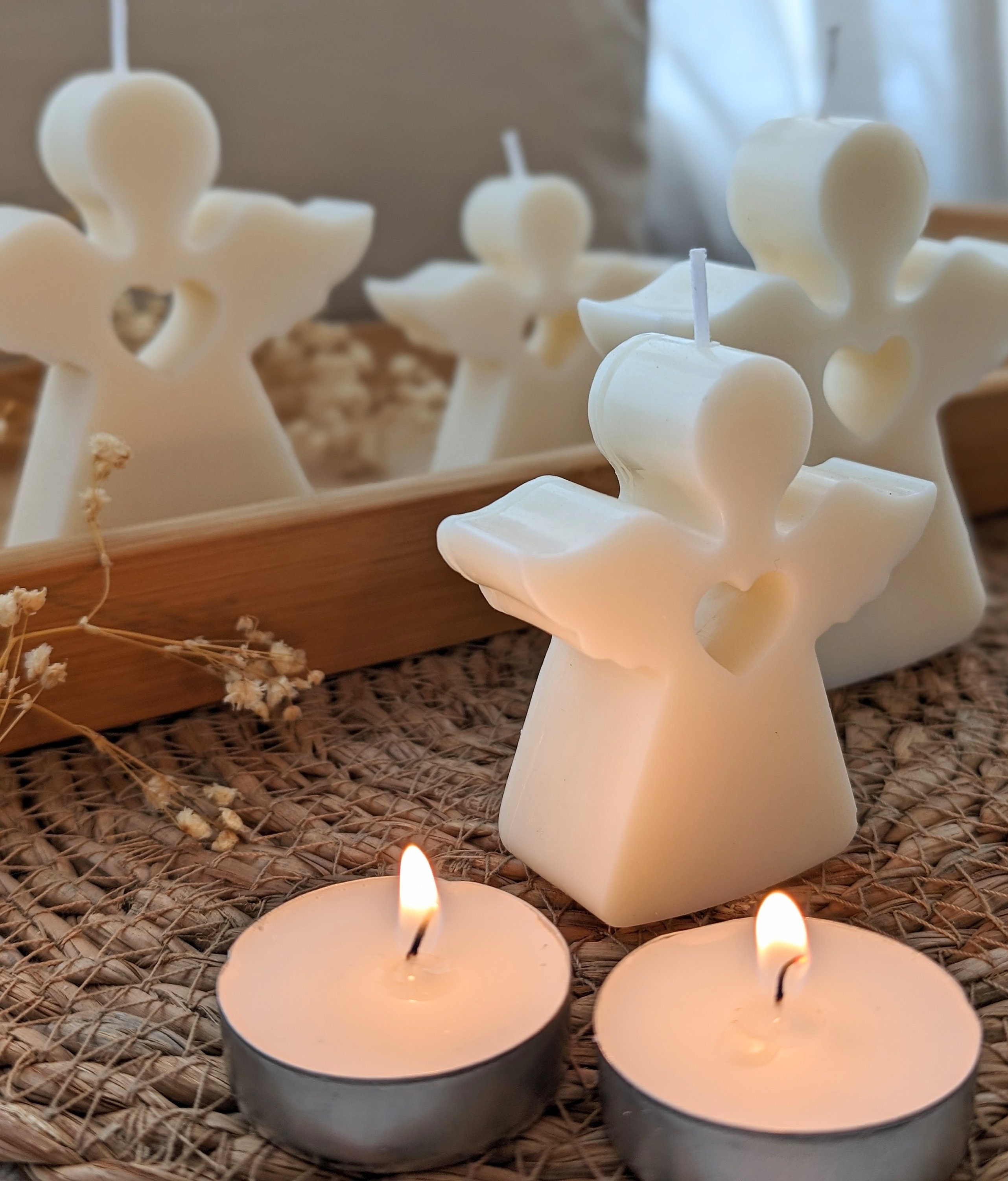 Angel Candle. Candle. Candle Gift. Angel Candle Gift Set. Angel Decor ...