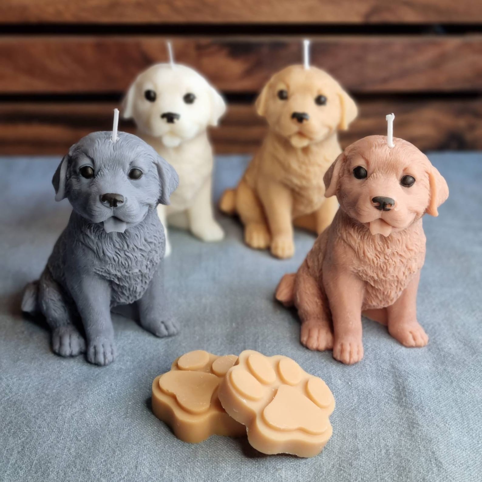 Labrador Puppy Candle. Large Dog Candle Gift for Labrador Owner - Etsy