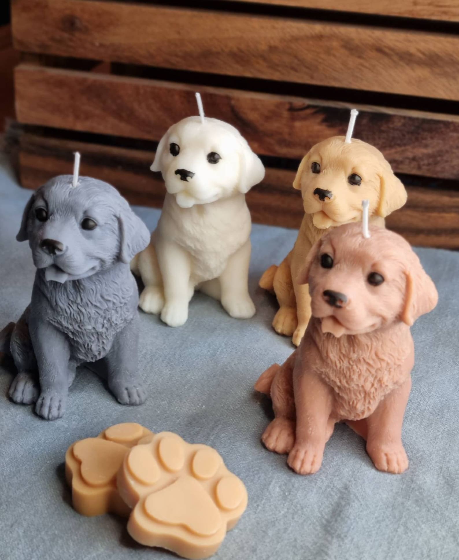 Labrador Puppy Candle. Large Dog Candle Gift for Labrador Owner - Etsy