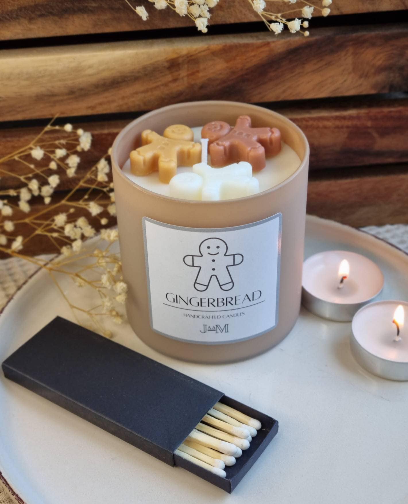 Gingerbread Candle. Candle. Candle Gift. Autumn Candle. - Etsy UK