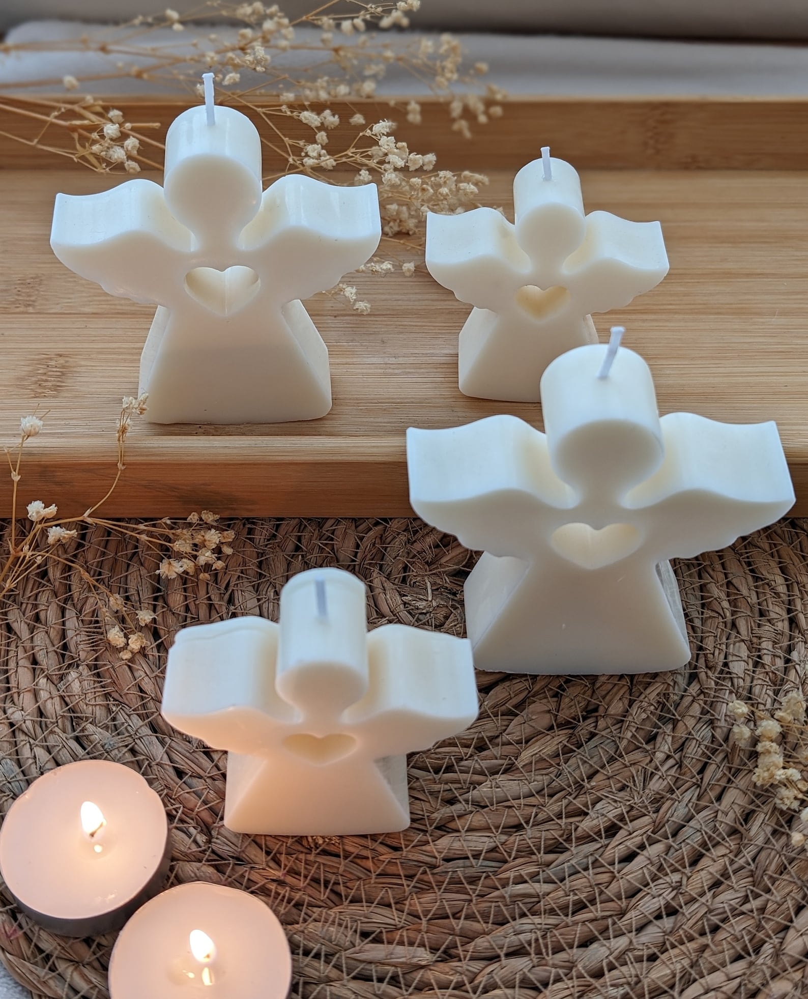 Angel Candle. Candle. Candle Gift. Angel Candle Gift Set. Angel Decor ...