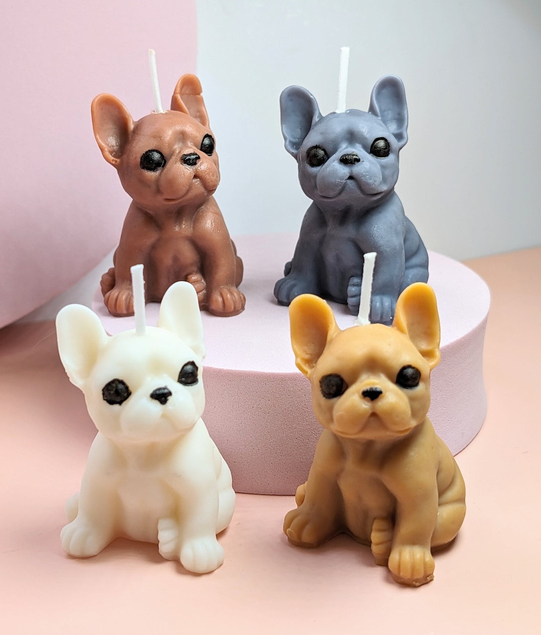 Candle. Frenchie Candle. French Bulldog. Bulldog Gift. Cute French ...