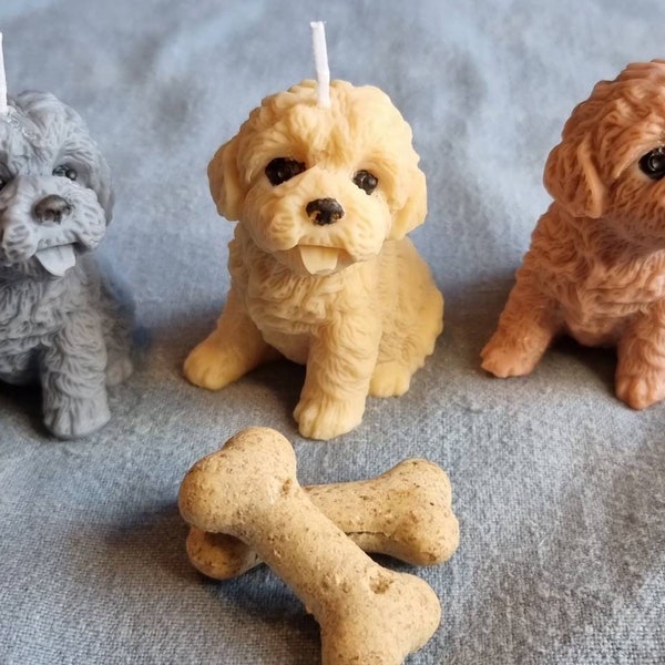 Dog Candle - Etsy