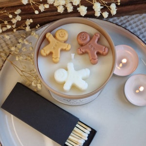 Gingerbread Candle. Candle. Candle Gift. Christmas Candle. Gingerbread ...