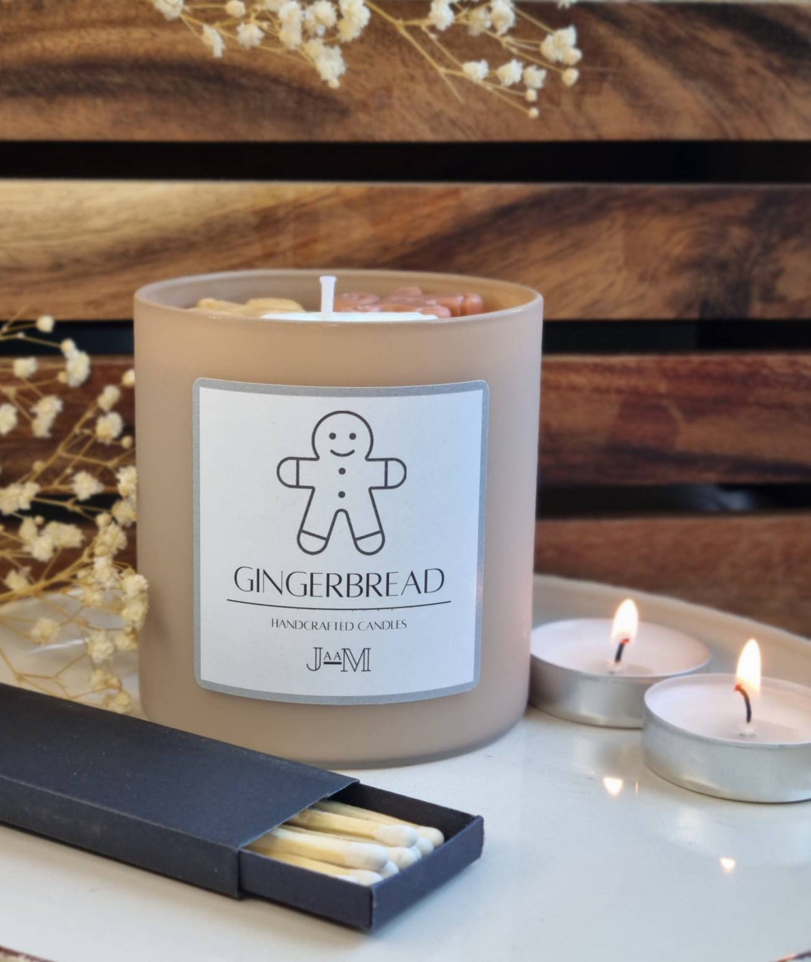 Gingerbread Candle. Candle. Candle Gift. Autumn Candle. - Etsy UK