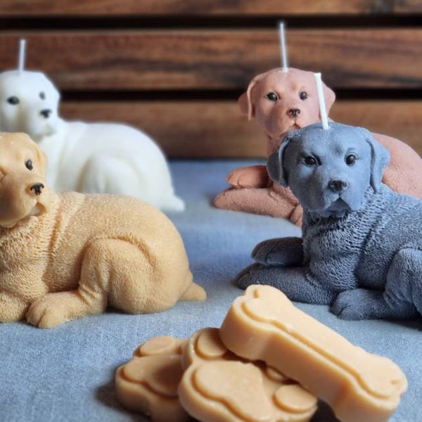 Dog Candle - Etsy
