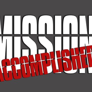 Mission Accomplished Digital Download for Missionary Homecoming - Etsy