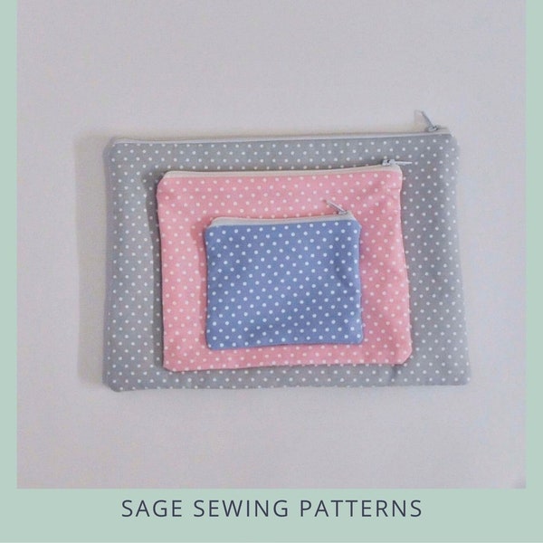 Travel Pouch Sewing Pattern - Etsy