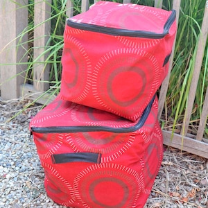 Zippered Storage Cubes PDF Downloadable Sewing Pattern, Digital ...