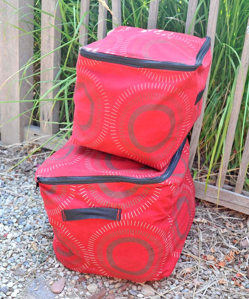 Zippered Storage Cubes PDF Downloadable Sewing Pattern, Digital ...
