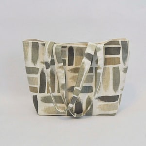 Large Tote Bag Sewing Pattern, PDF Downloadable Sewing Tutorial, Canvas ...