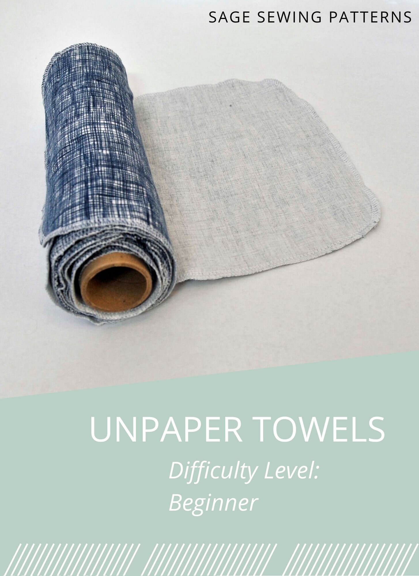 PDF Sewing Pattern for Unpaper Towels Zero Waste Eco-friendly - Etsy Canada