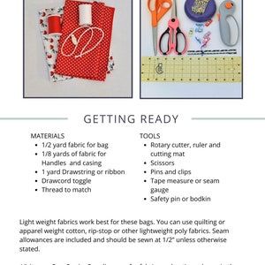 Reusable Fold up Market Bag Sewing Pattern, PDF Downloadable Sewing Tutorial, Foldable Stuff ...