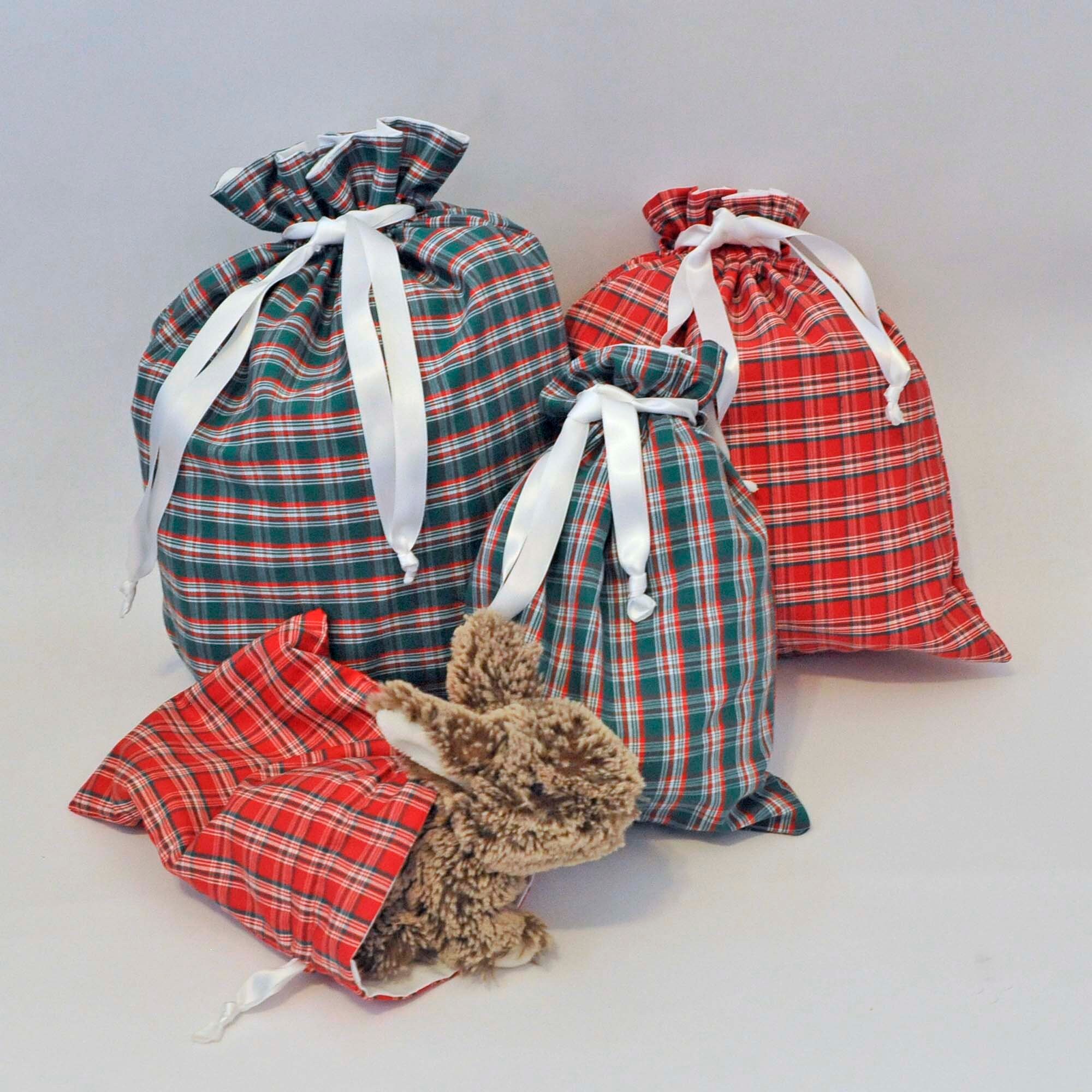 Drawstring Bag Sewing Pattern, PDF Downloadable Sewing Tutorial, Lined ...