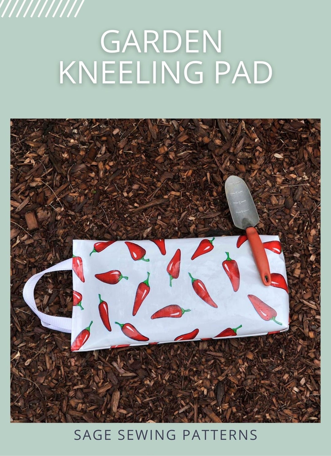 PDF Sewing Pattern for Garden Kneeling Pad, Waterproof Knee Mat, DIY ...