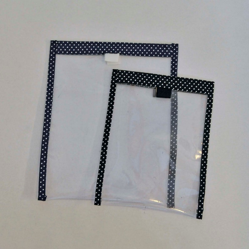 PDF Sewing Pattern Clear Vinyl Project Bag Easy View Vinyl - Etsy