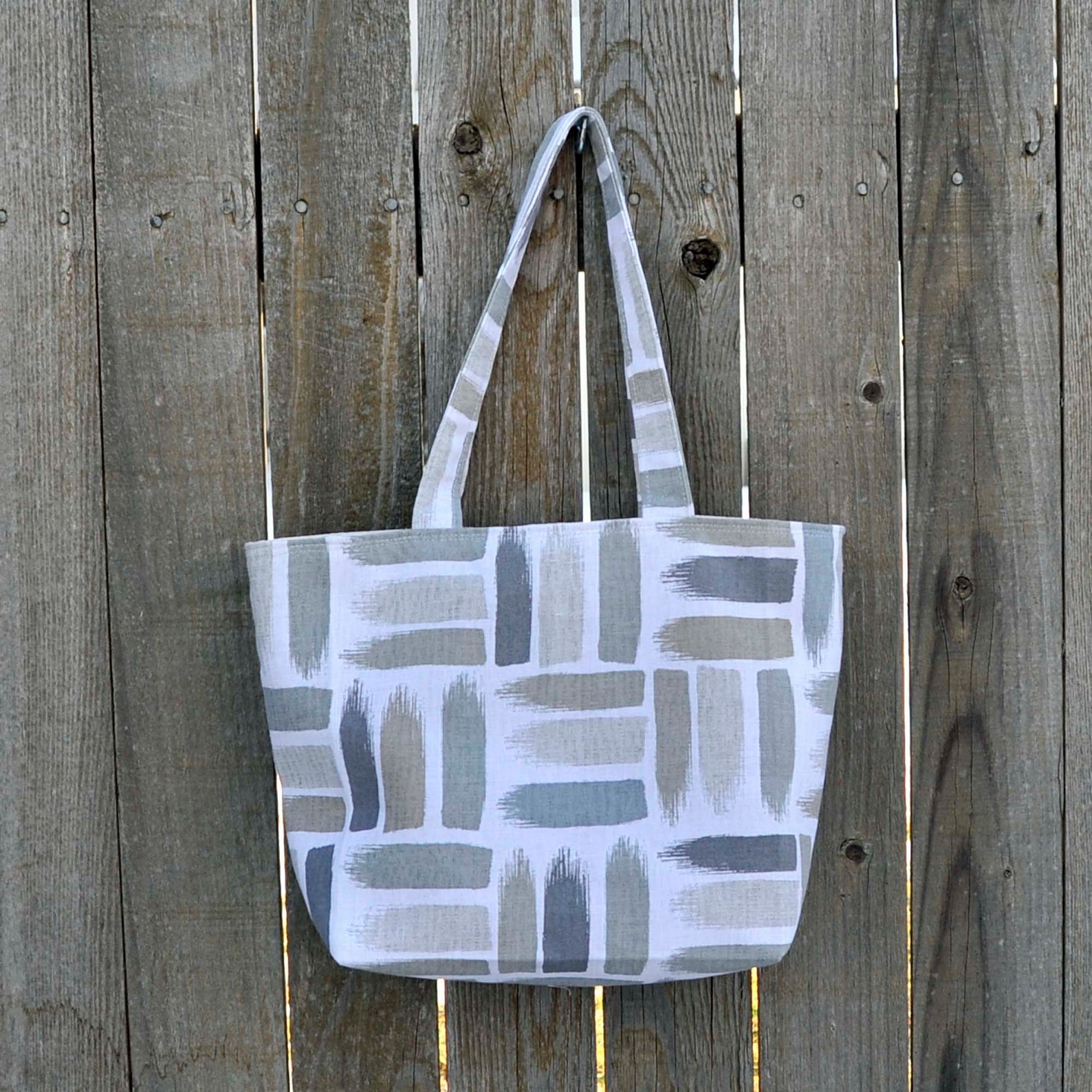 Large Tote Bag Sewing Pattern, PDF Downloadable Sewing Tutorial, Canvas ...