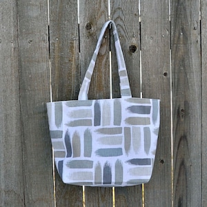 Large Tote Bag Sewing Pattern, PDF Downloadable Sewing Tutorial, Canvas ...