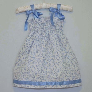 Sewing Pattern for Girls Shirred Dress, PDF Downloadable Sewing ...