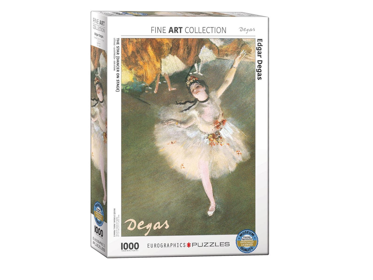 Ballerina by Edgar Degas 1000-piece Puzzle - Etsy