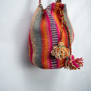 Handwoven Sheep Wool Handbag, Women's Handbag Purse, Shoulder Handbag ...