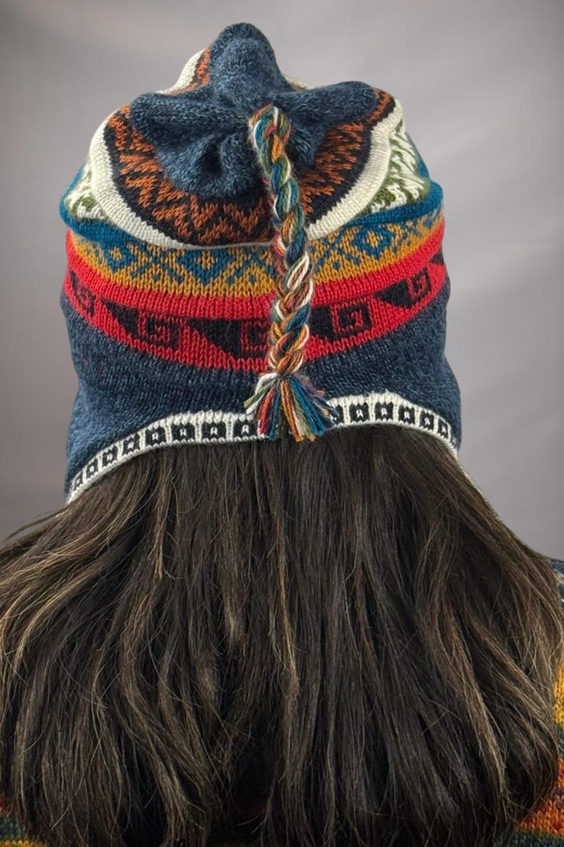 Handmade Alpaca Chullo Hat: Peruvian Knit Beanie / Unisex - Etsy
