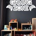 Gaming Zone Wall Sticker Gamer, Boys Room Gaming Wall Art Video Games ...