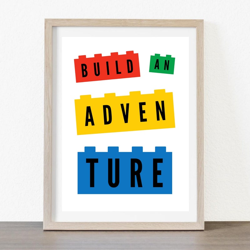 Legos Poster - Etsy
