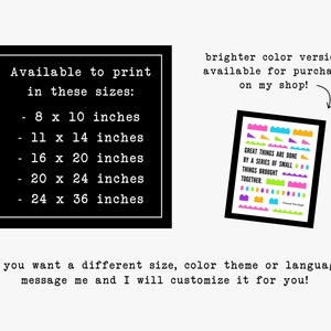 Building Block Inspired Wall Art, Inspirational Quote, Digital Download ...