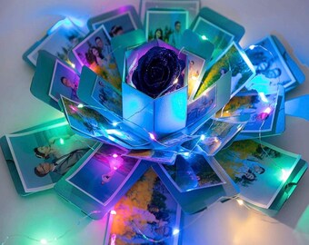 Exploding Photo Box - Etsy