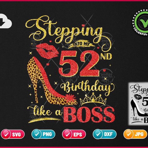 52nd Mom Birthday - Etsy