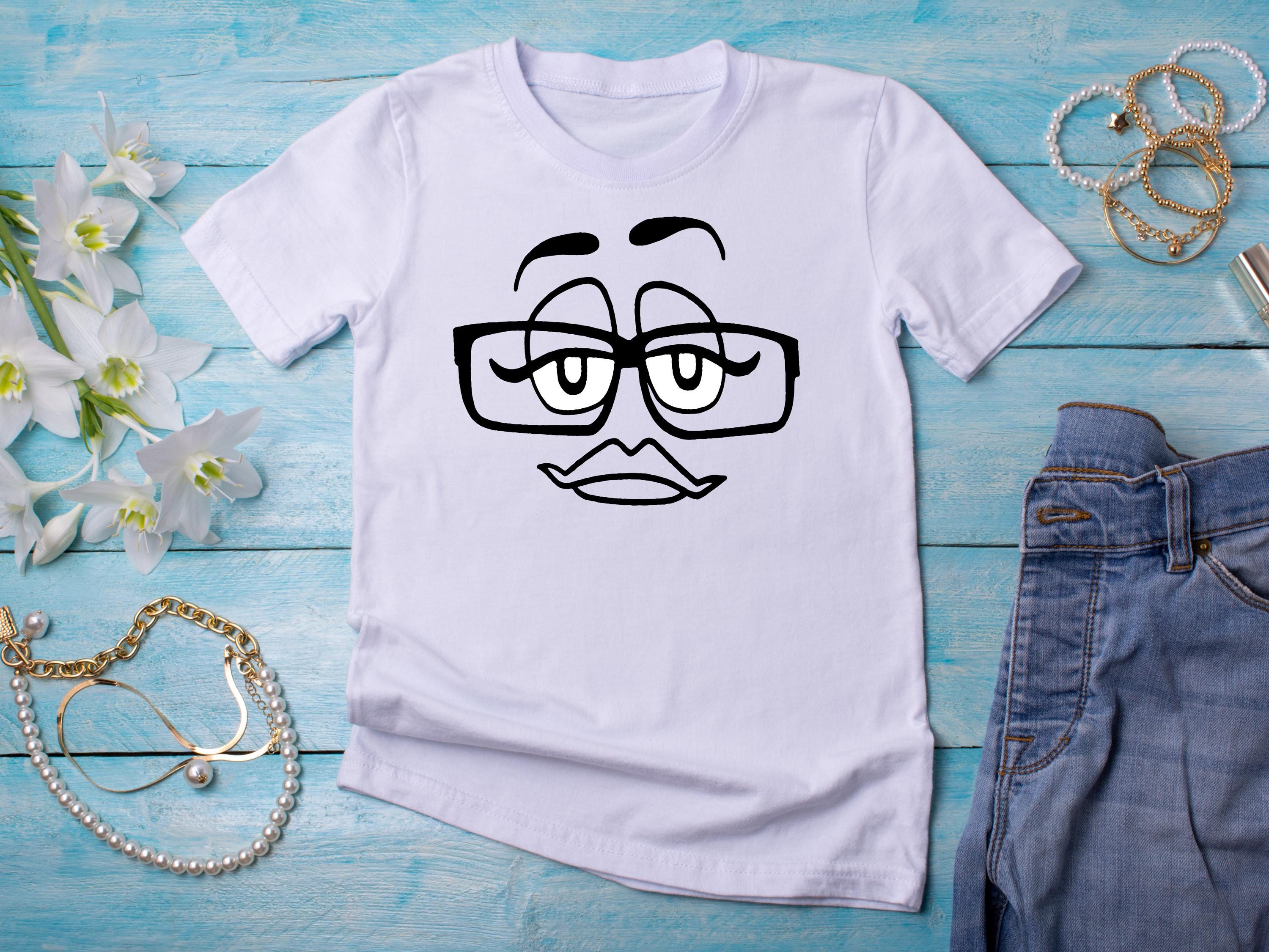 Playful Eyes Silhouette, Goofy Smile Face, Happy Cartoon Face, Curious ...