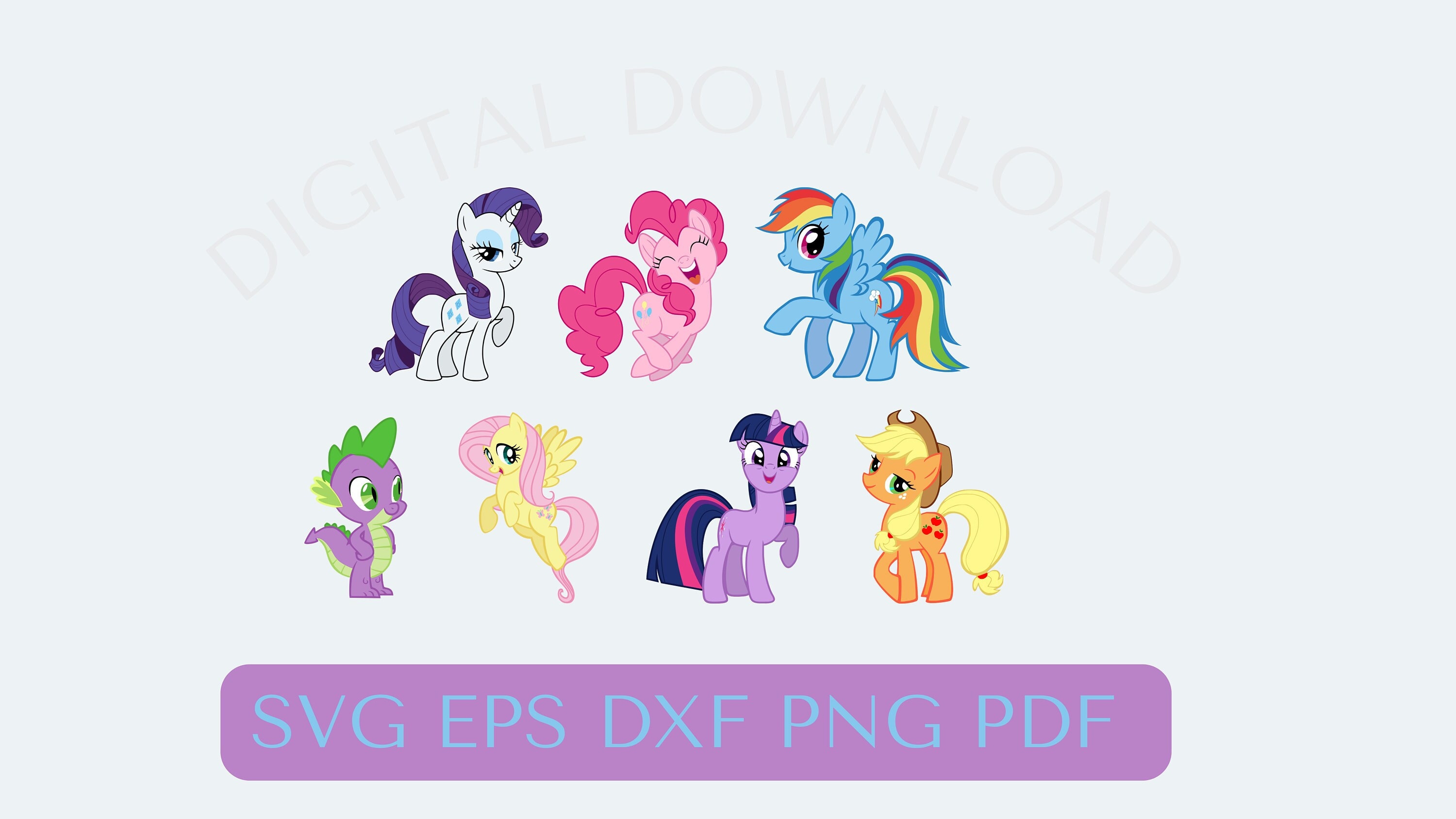 Mlp Fim Stamps HASBRO MY LITTLE PONY MLP G4 FRIENDSHIP IS MAGIC FIM
