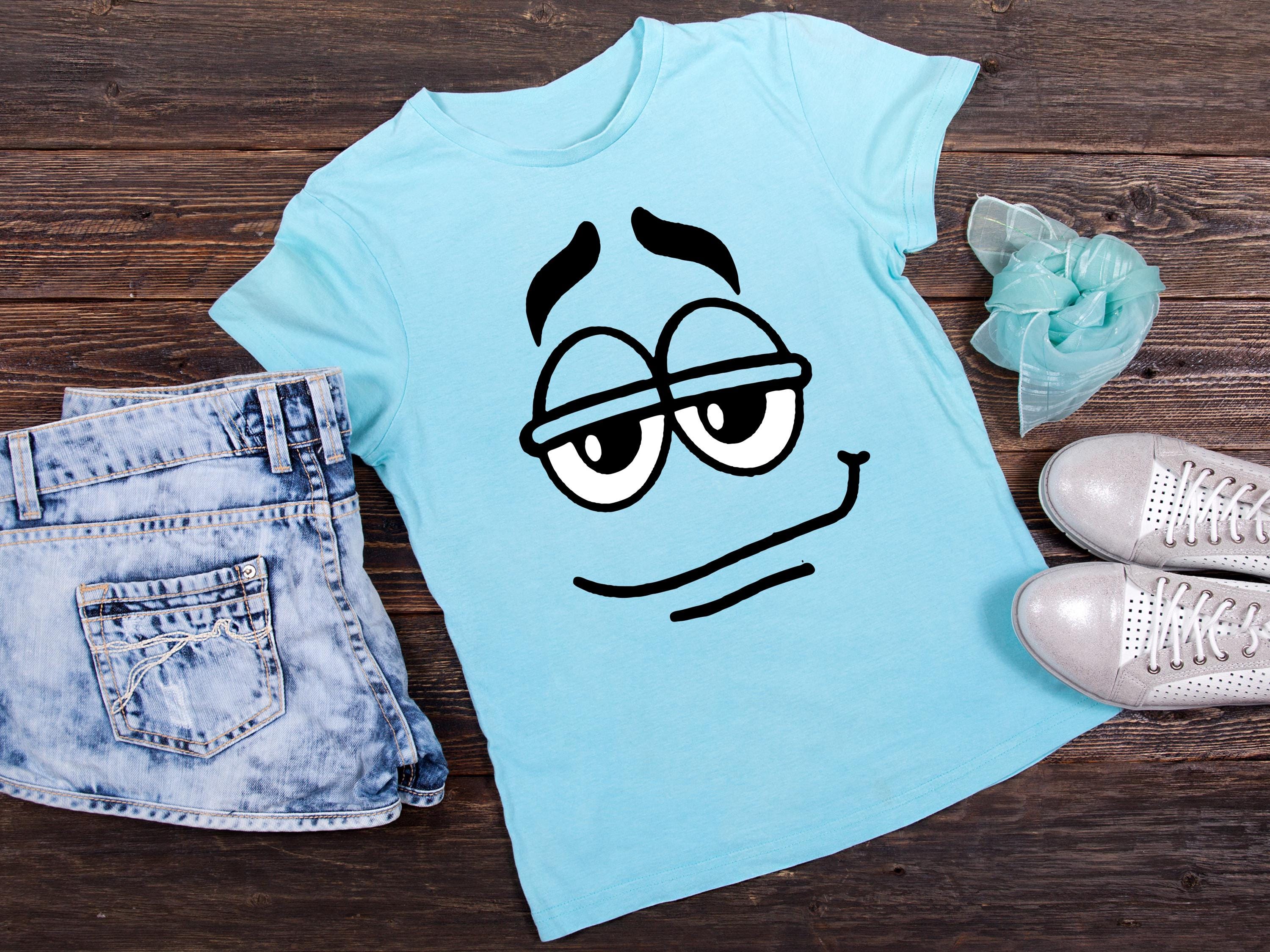 Playful Eyes Silhouette, Goofy Smile Face, Happy Cartoon Face, Curious ...