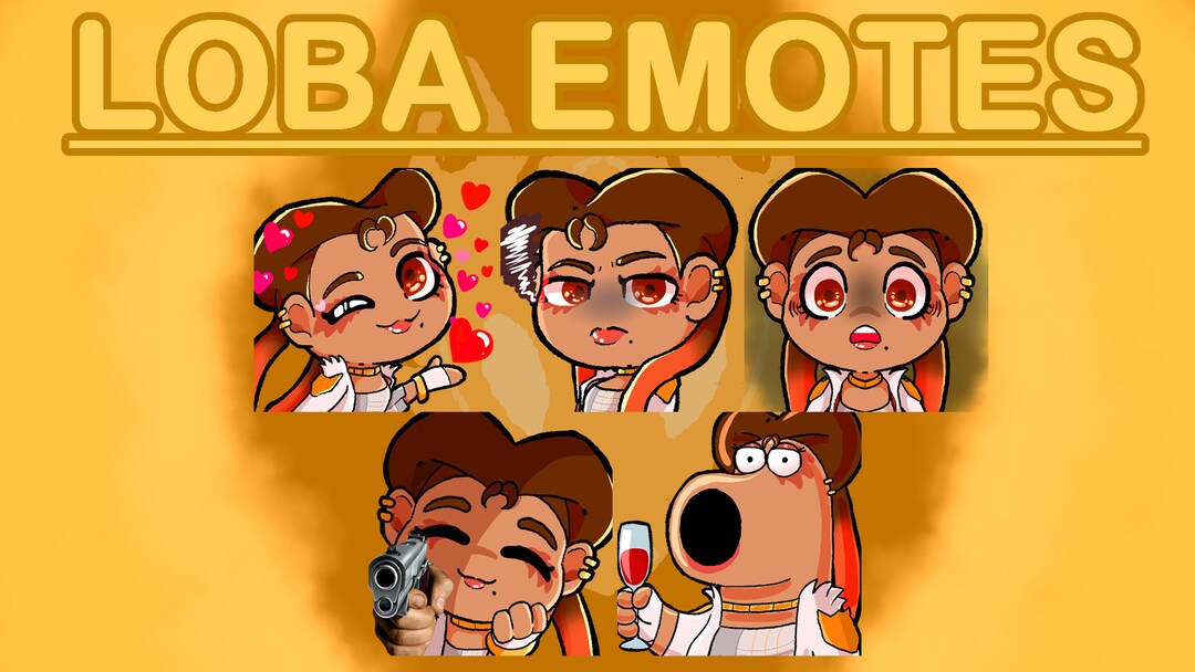 Apex Legends Loba Emotes Discord Emotes Twitch Emotes - Etsy